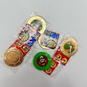 Nintendo | Toys | Super Mario Rare Gold Collectors Coins Green ...